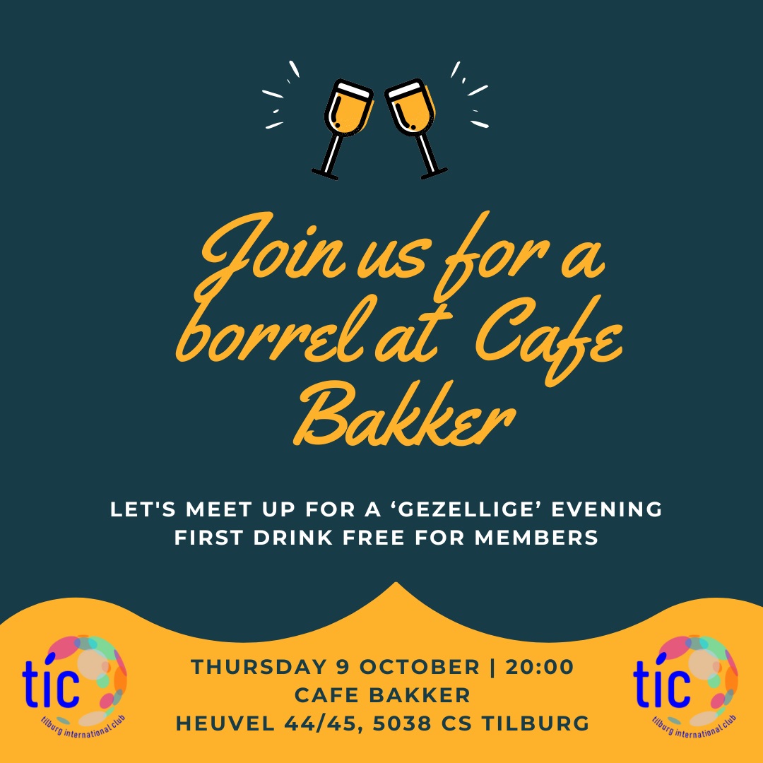 Borrel at Cafe Bakker - Oct 2025 - Tilburg International Club